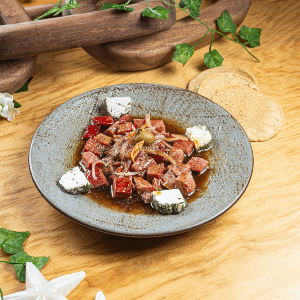 Botana de Marlín al Paye Mediana - Mariscos Viña del Mar